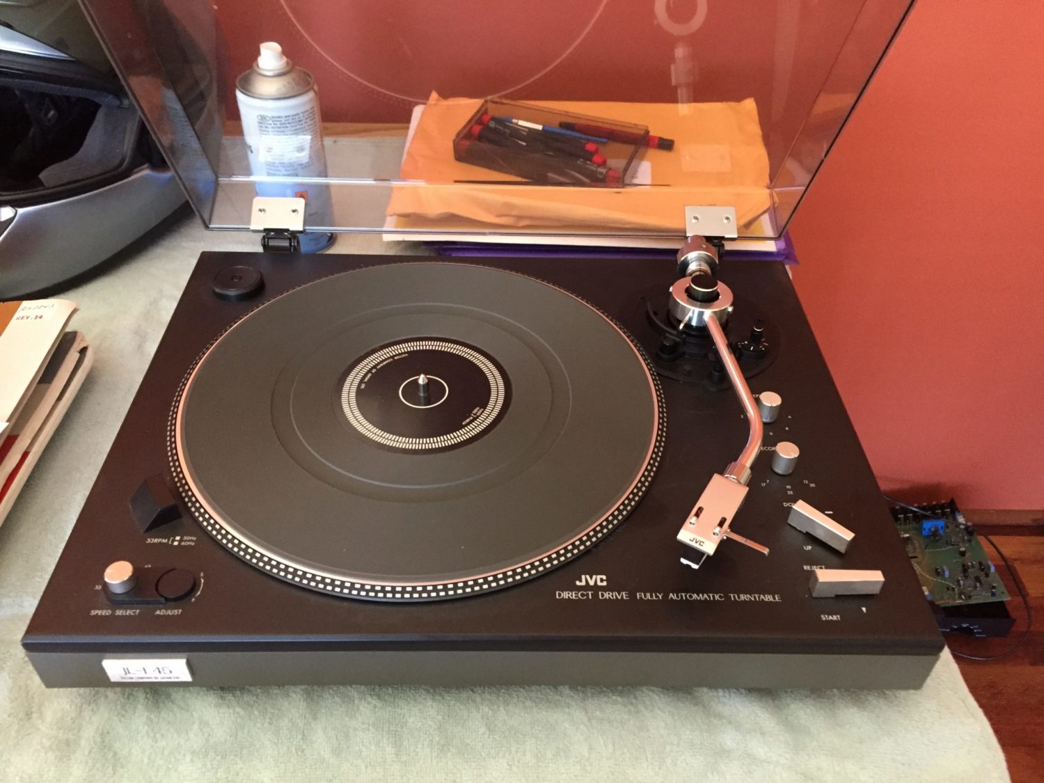 JVC JL-F45 Turntable Service & Repair | LiQUiD AUDiO