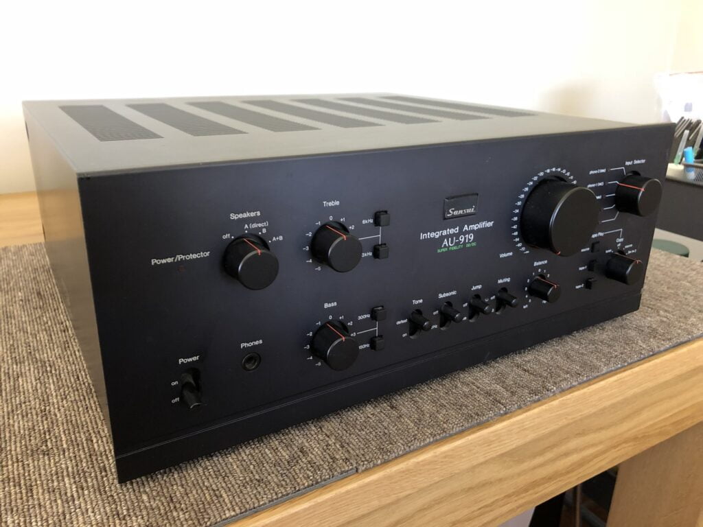 Sansui AU-919 Integrated Amplifier Service & Review | LiQUiD AUDiO