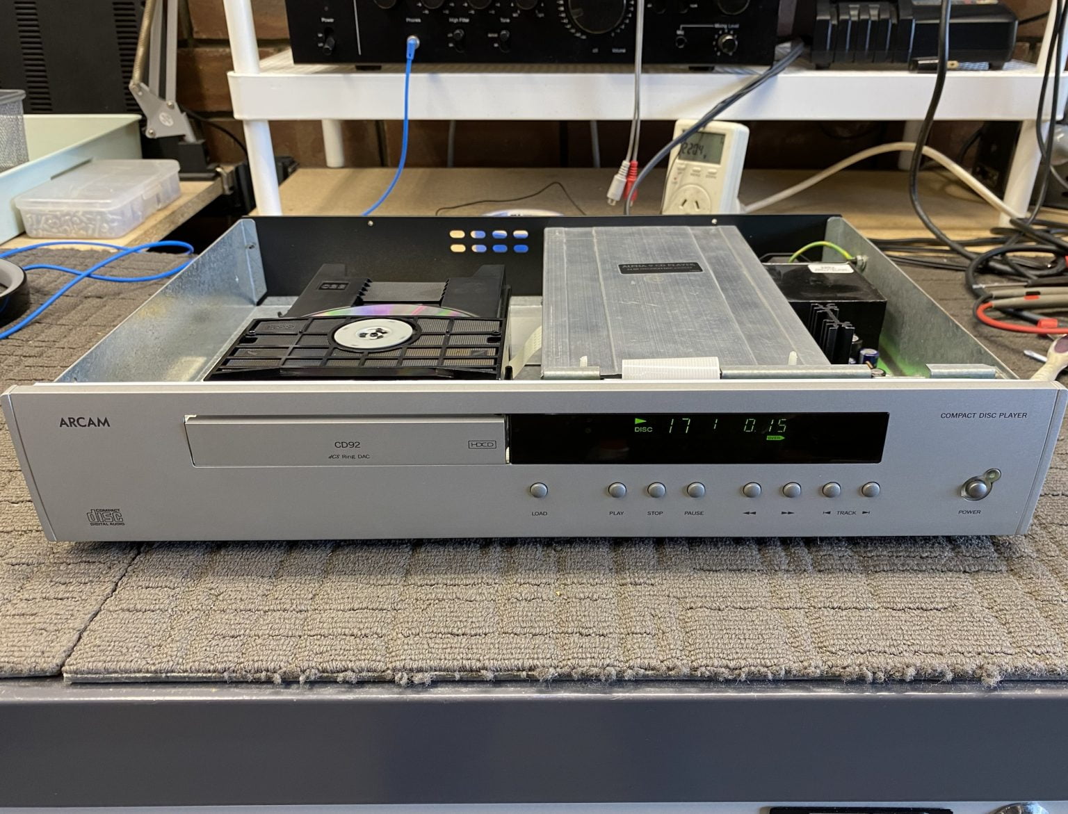 Arcam DiVA CD92 CD Player Repair & Review | LiQUiD AUDiO