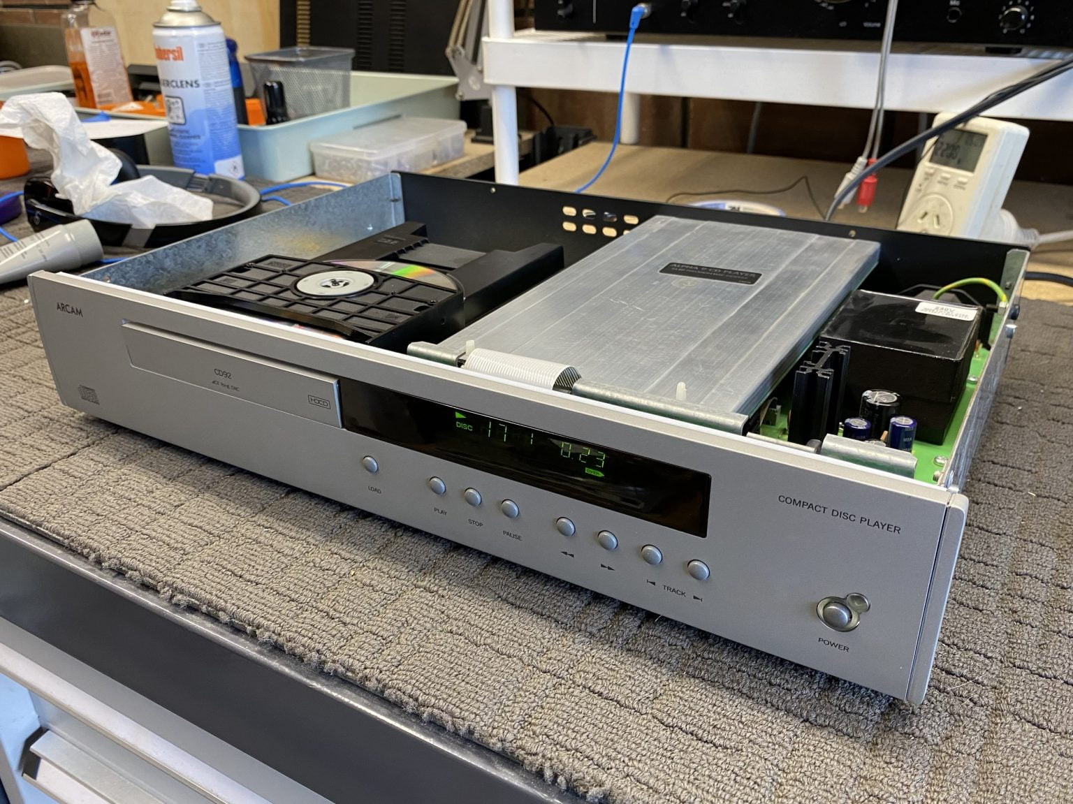 Arcam DiVA CD92 CD Player Repair & Review | LiQUiD AUDiO