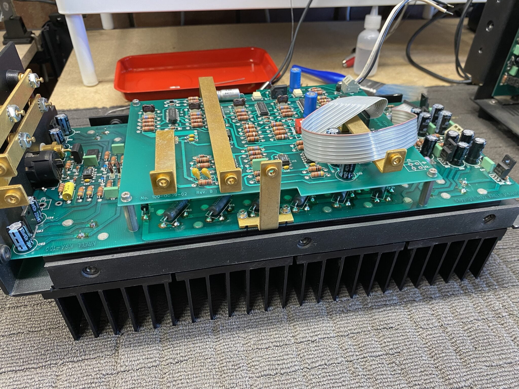 Stunning Krell KSA-100S Amplifier Repair, Restoration & Review | LiQUiD AUDiO