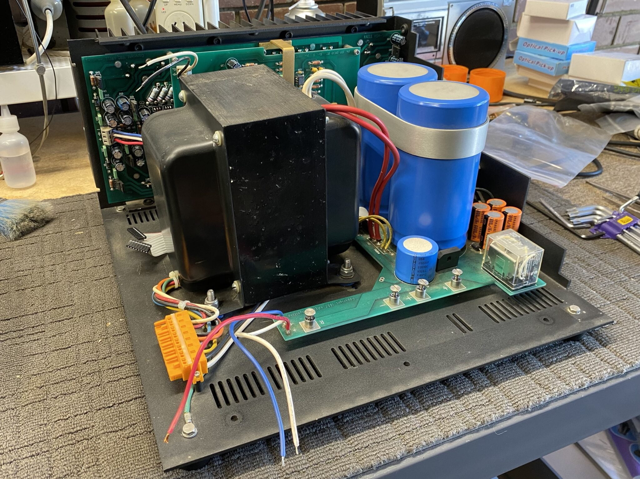 Stunning Krell KSA-100S Amplifier Repair, Restoration & Review | LiQUiD AUDiO