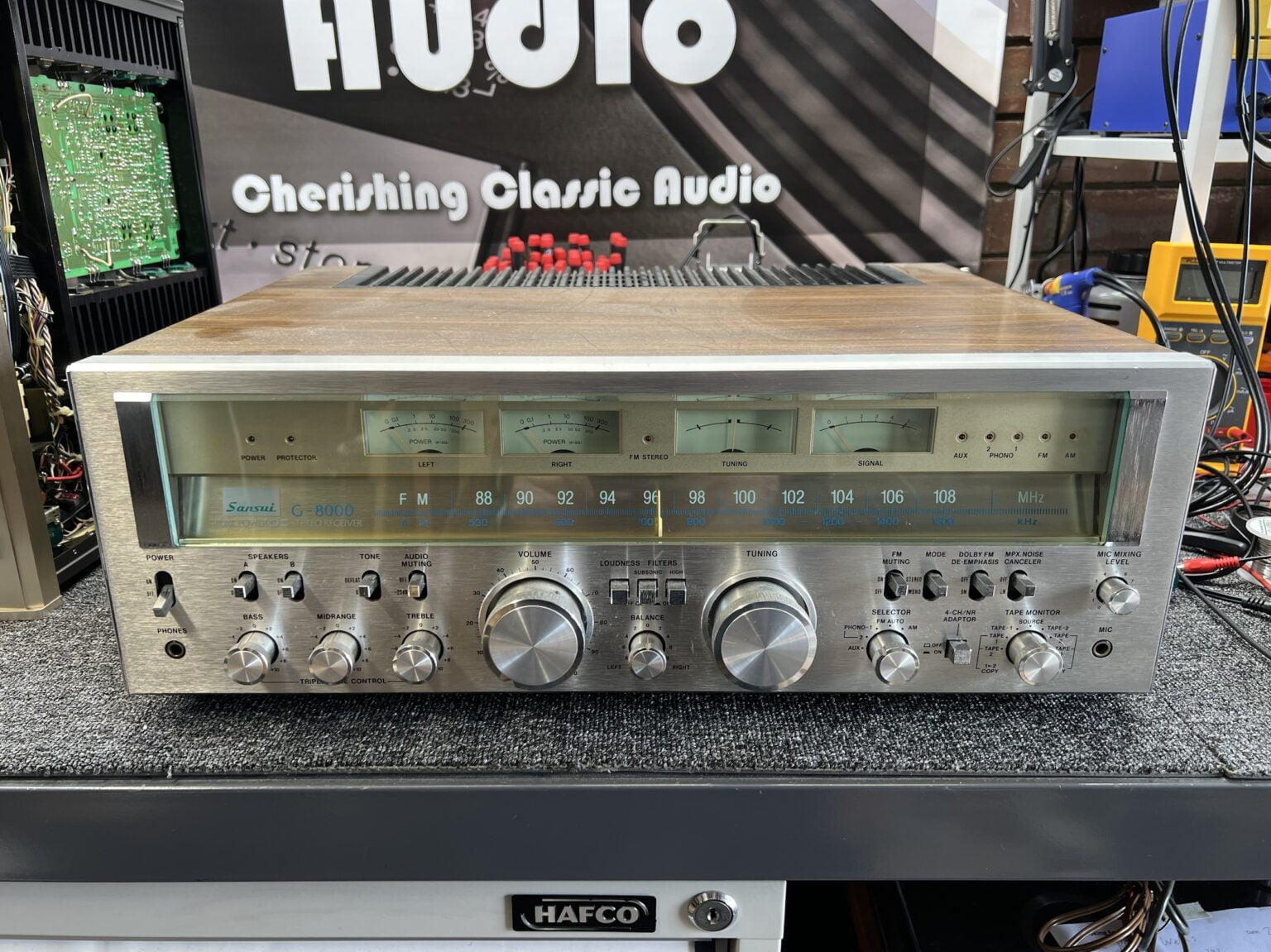 Spectacular Sansui G-8000 Receiver Repair & Service | LiQUiD AUDiO