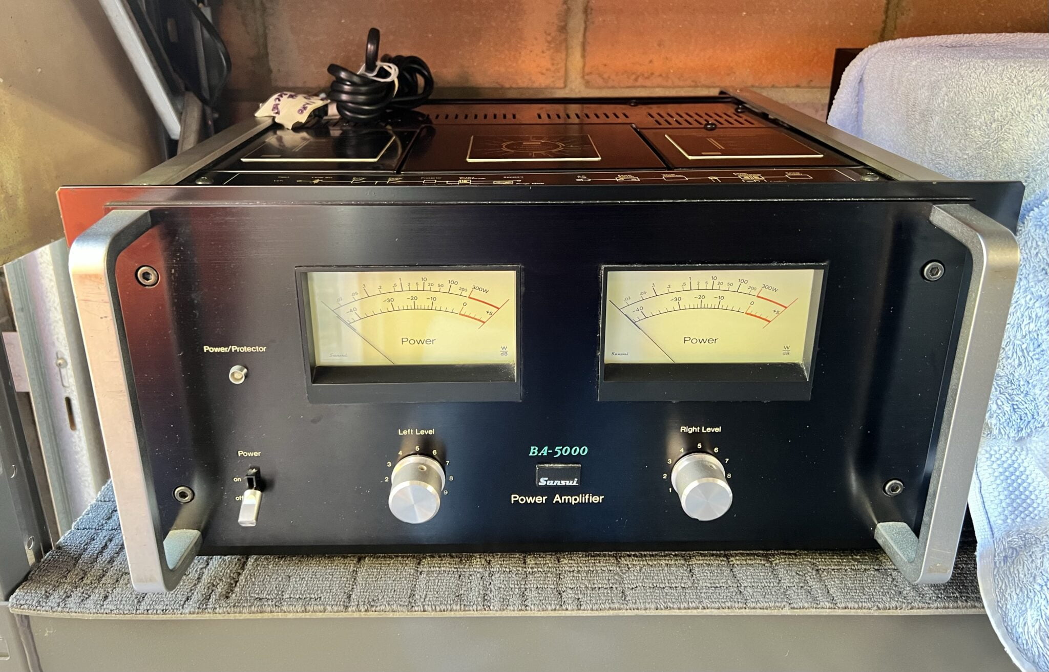 Sansui BA-5000 Power Amplifier Sneak 'Peak'! | LiQUiD AUDiO