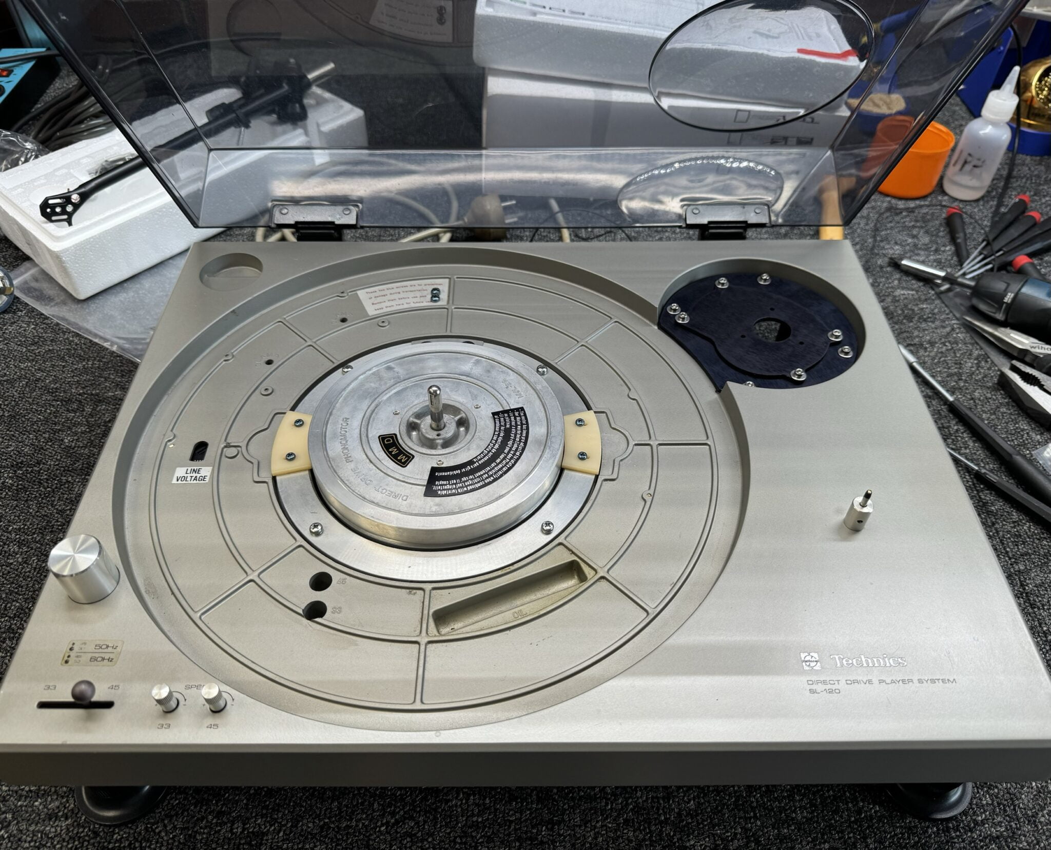 Technics SL-120 Turntable Recommissioning | LiQUiD AUDiO