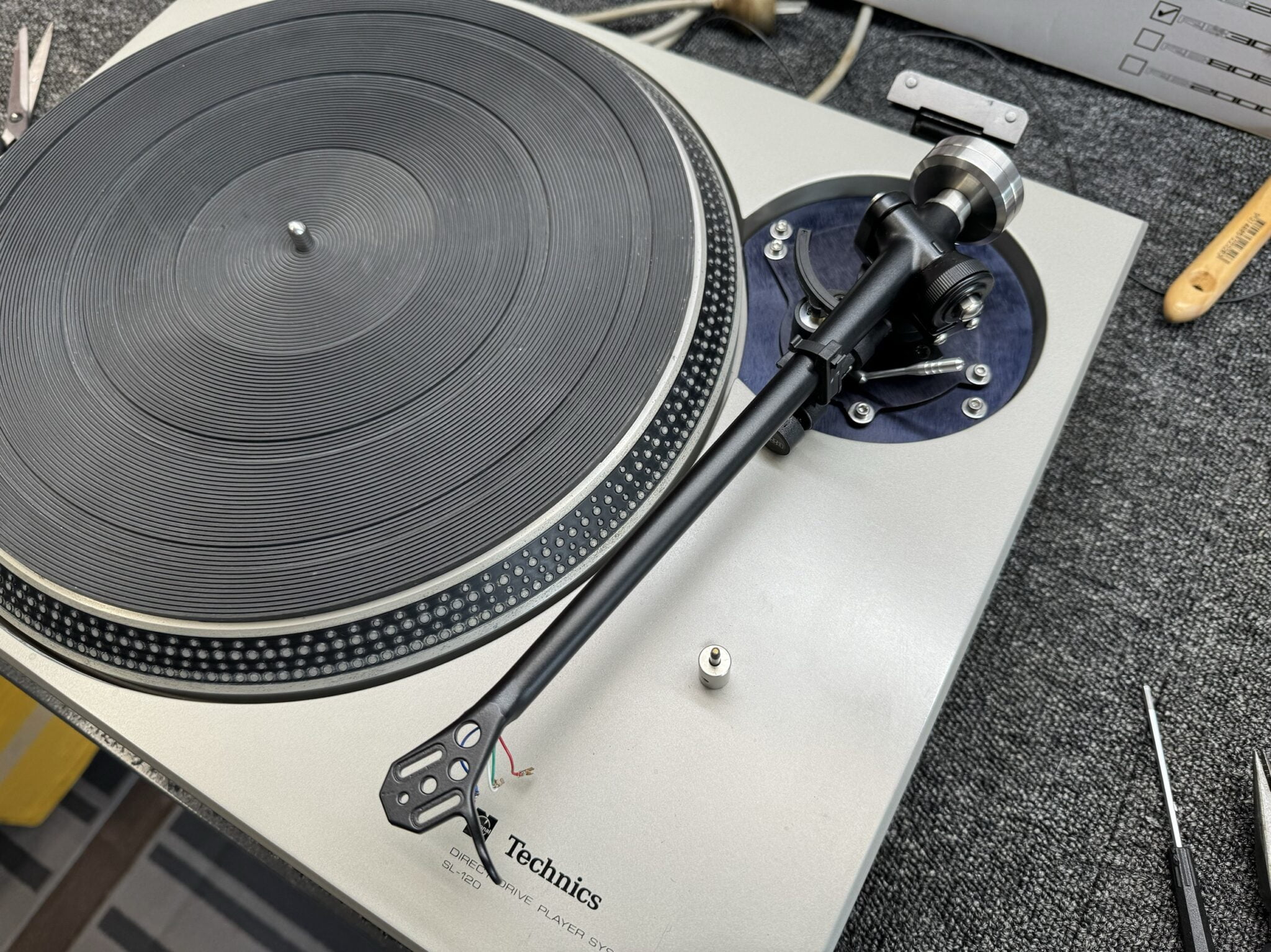 Technics SL-120 Turntable Recommissioning | LiQUiD AUDiO