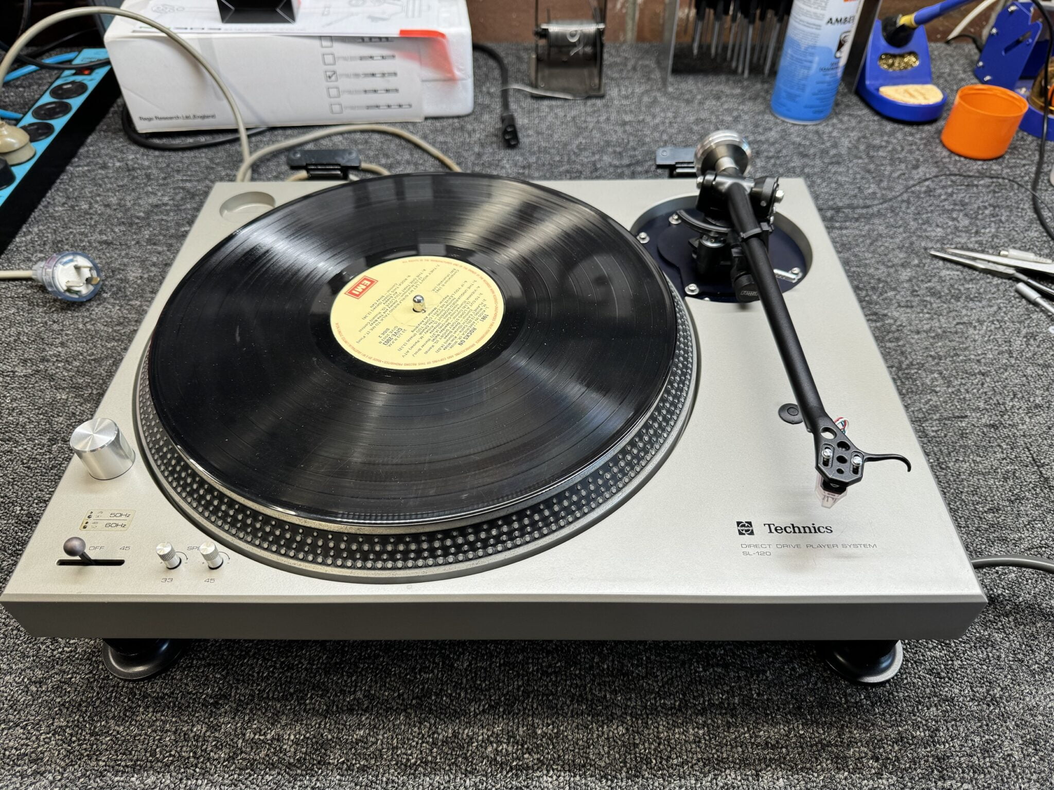 Technics SL-120 Turntable Recommissioning | LiQUiD AUDiO