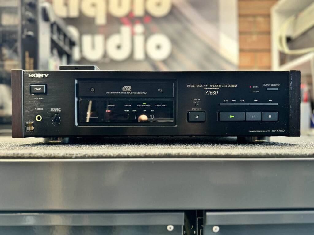Legendary Sony CDP-X7ESD CD Player For Sale! | LiQUiD AUDiO