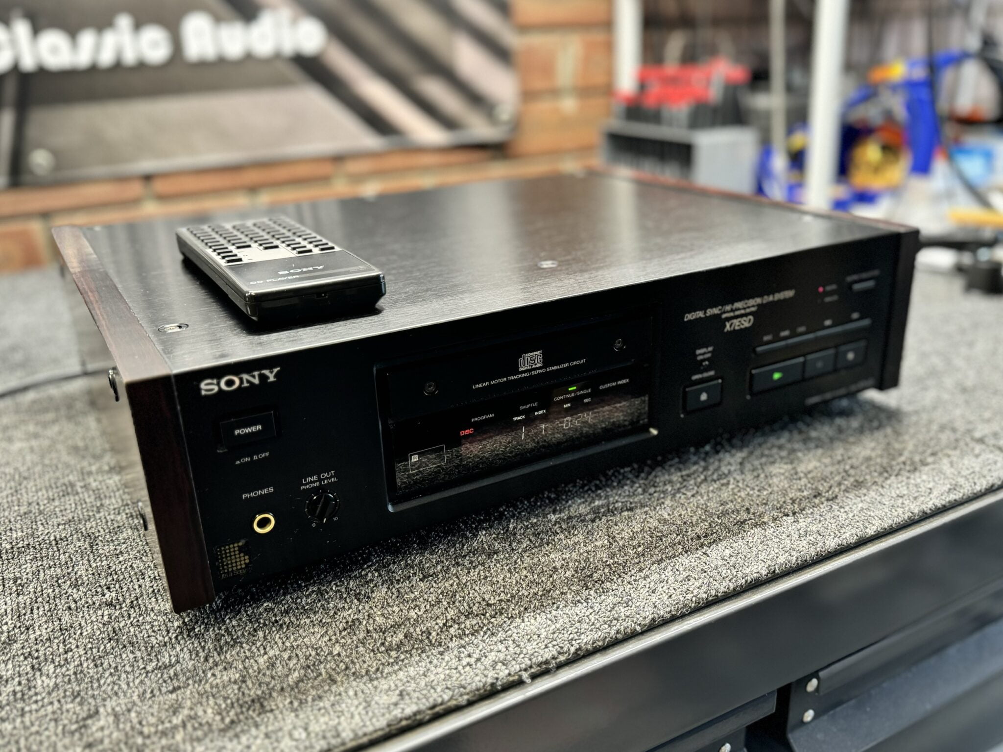 Legendary Sony CDP-X7ESD CD Player For Sale! | LiQUiD AUDiO