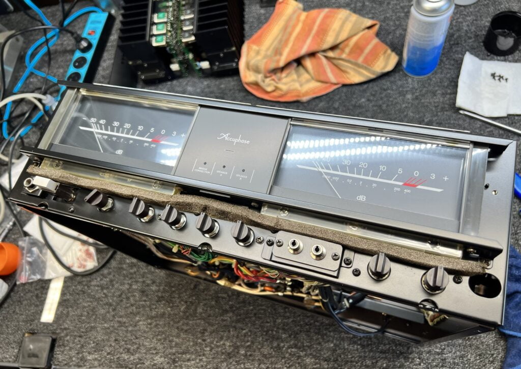 Gorgeous Accuphase P-360 Power Amplifier Overhaul | LiQUiD AUDiO