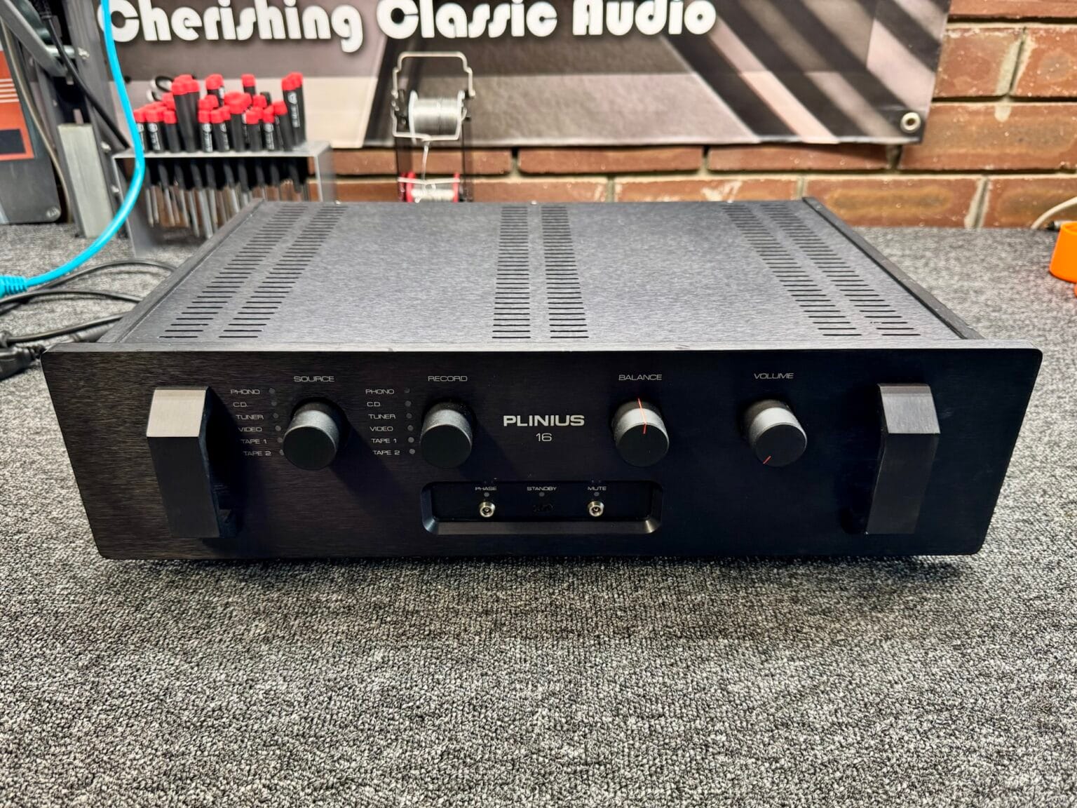 Superb Plinius M16 Preamplifier Repair | LiQUiD AUDiO